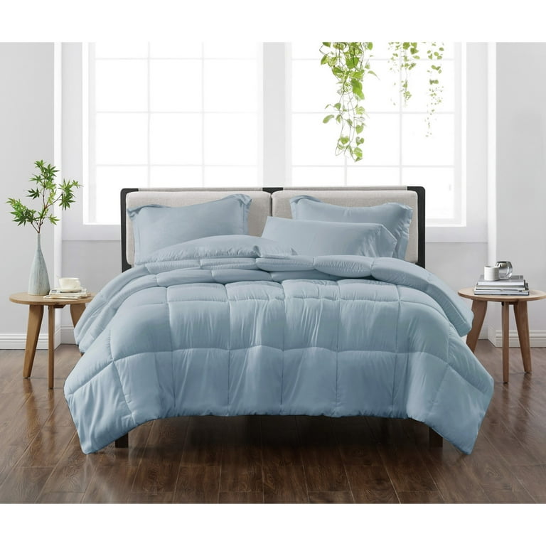 Cannon Solid Blue Twin Twin XL 2 Piece Comforter Set Walmart