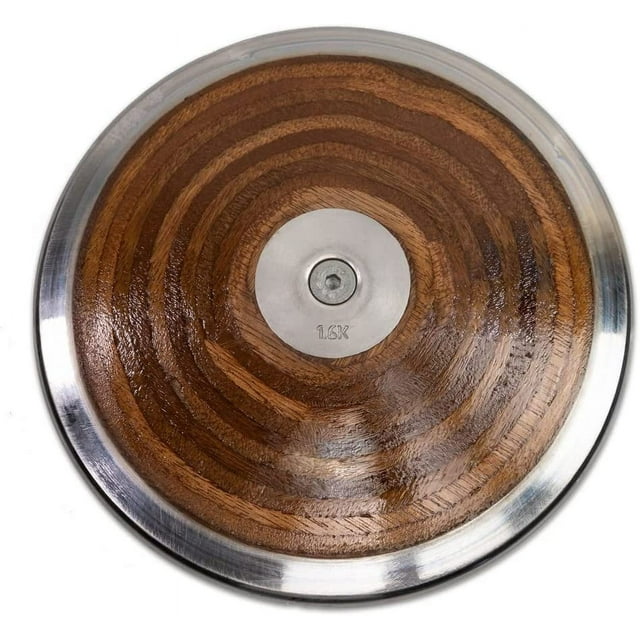 Cannon Sports 1.6KG IAAF Official Wood Discus with Steel Rim - Walmart.com