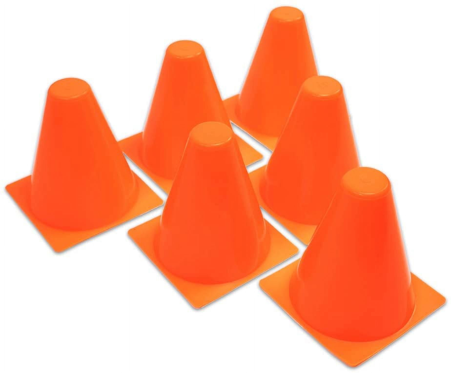 Cannon Sports 6 Inch Neon Plastic Sports Cones for Practice and ...