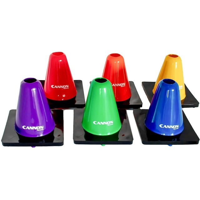 Cannon Sports Assorted Colors Multi-Purpose Vinyl Activity Cones with ...