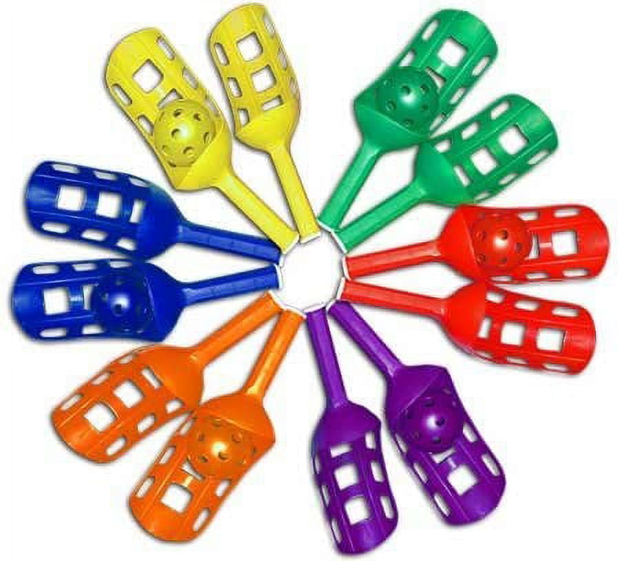 Cannon Sports Assorted Colors Scoop Ball Game Set, Set of 6 - Walmart.com