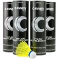 Cannon Sports Badminton Shuttlecocks – Medium Speed Nylon Badminton ...