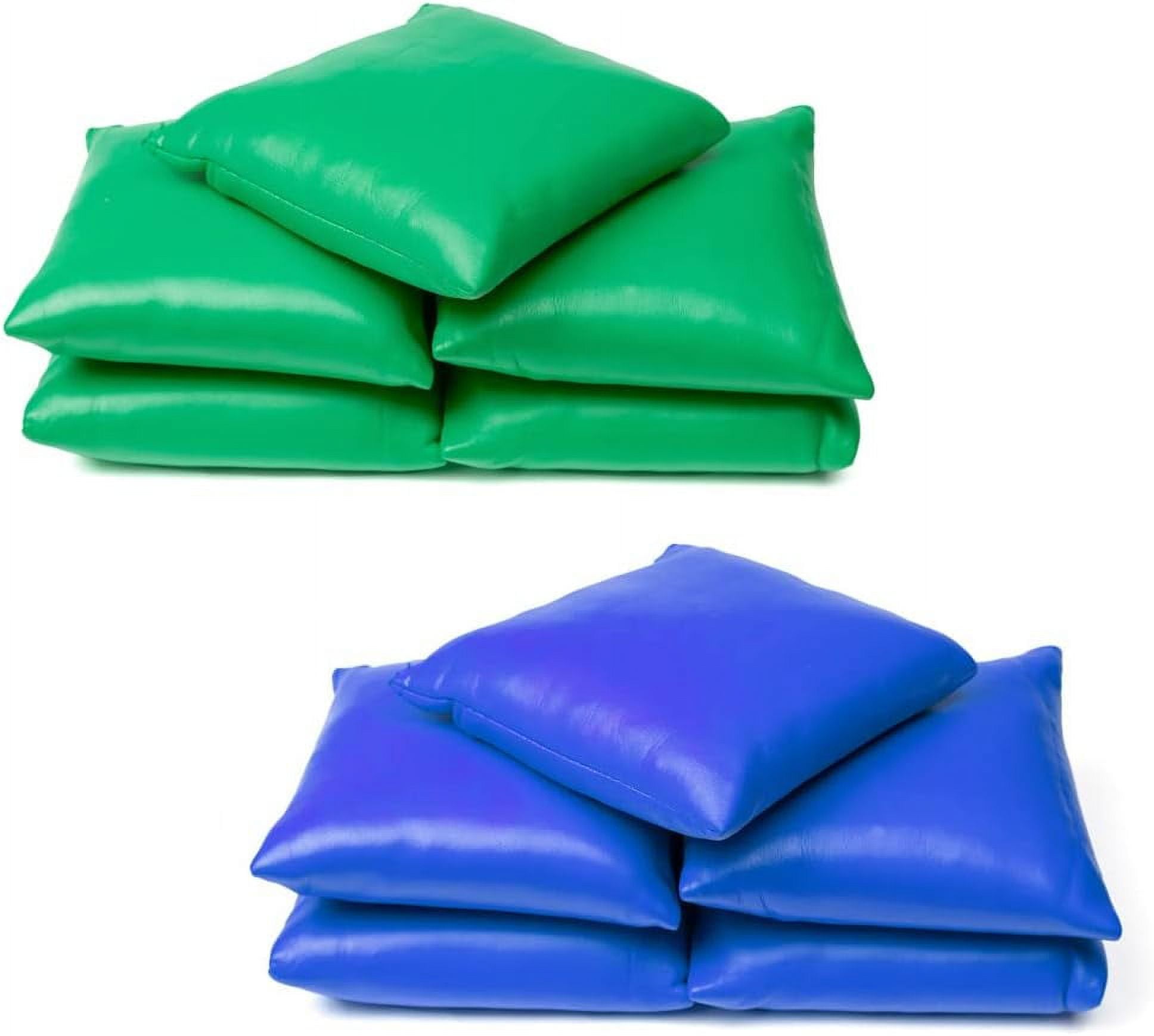 Cannon Sports Bean Bags for Toss and Throw Sports 10 Pack (Green/Blue ...