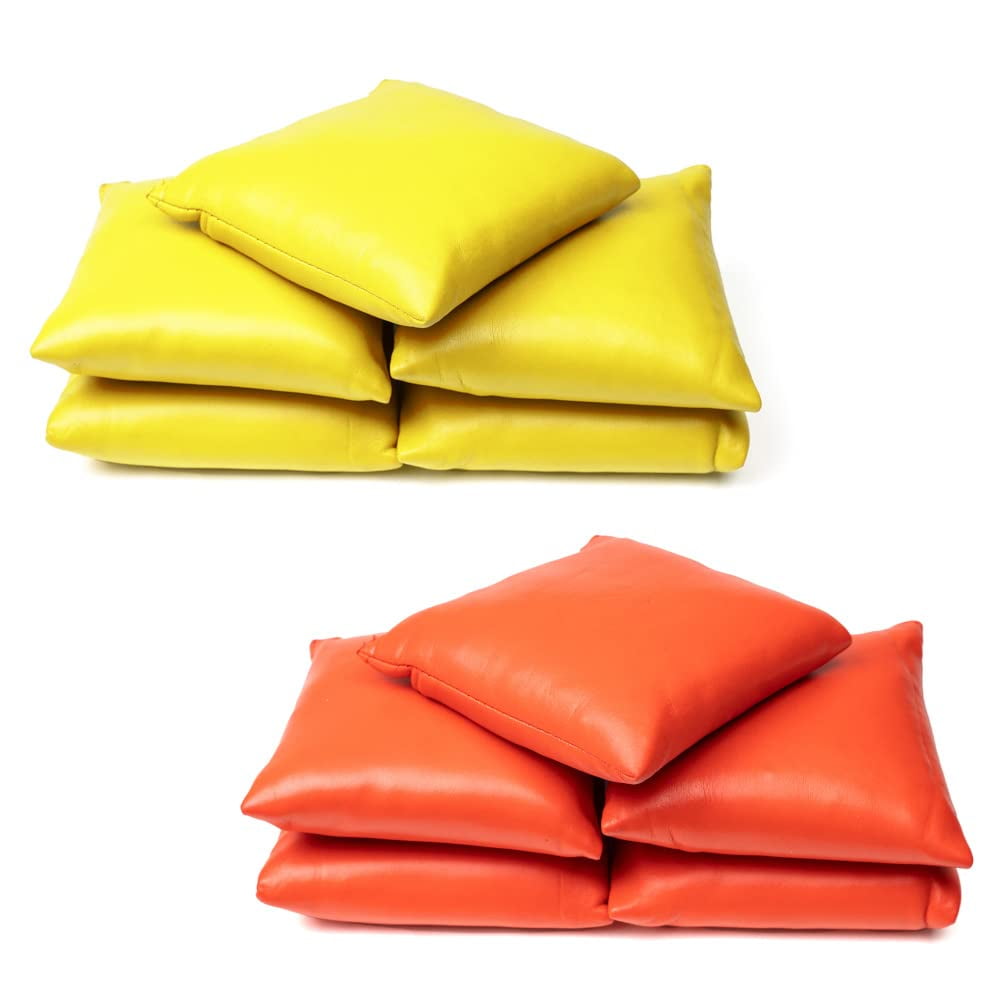 Cannon Sports Bean Bags for Toss and Throw Sports 10 Pack (Red/Yellow ...