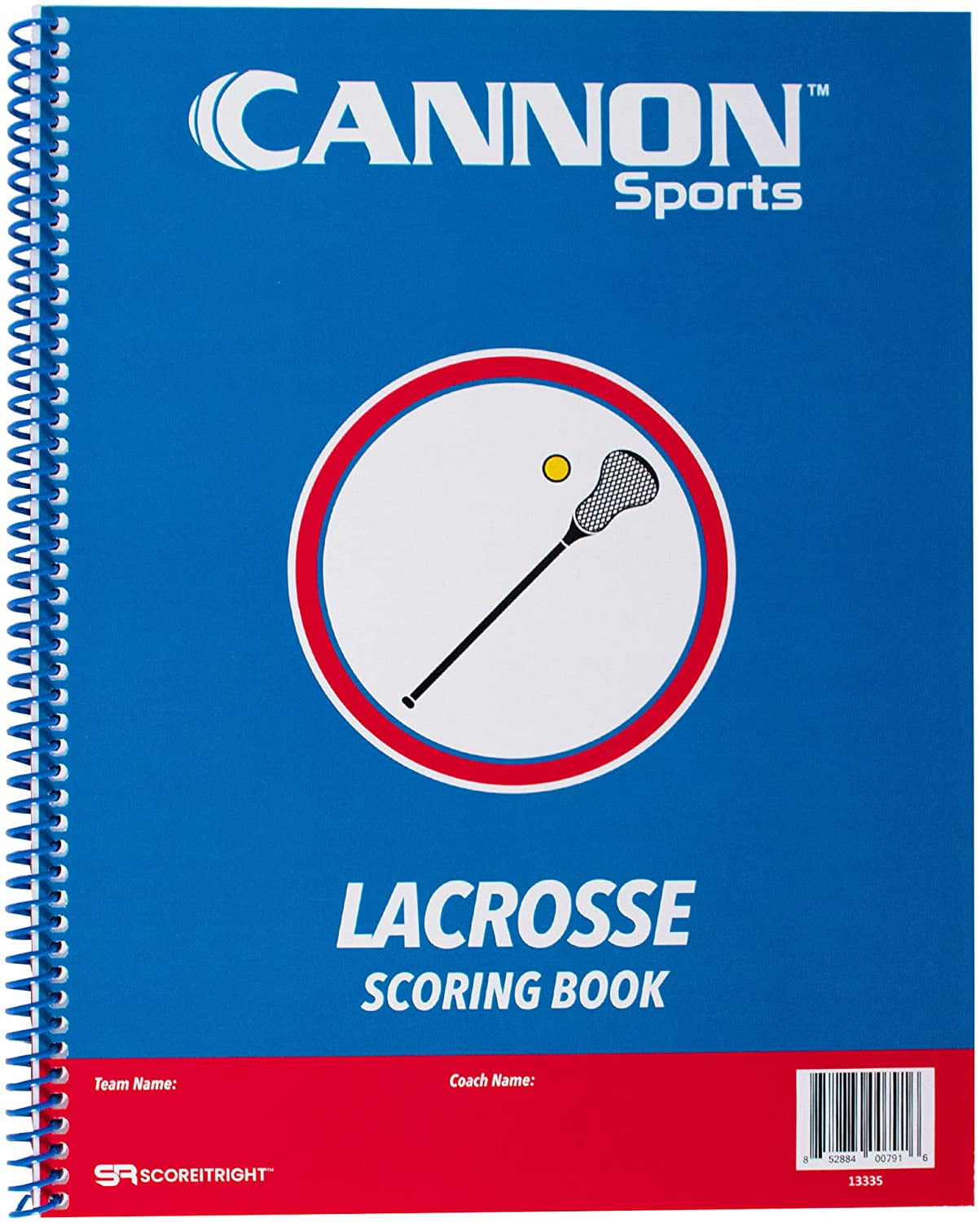 Cannon Sports Men's Lacrosse Scorebook - Walmart.com