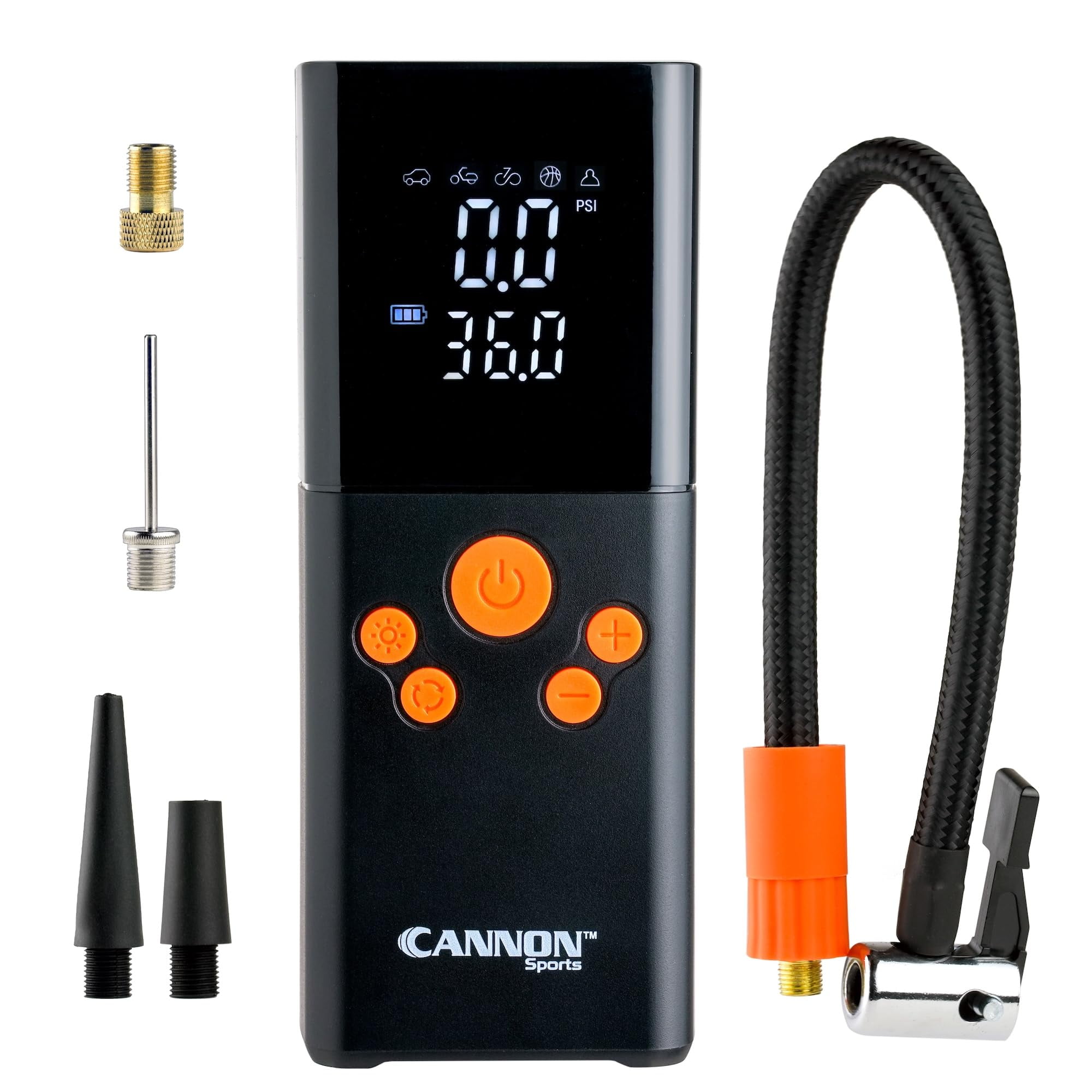 Cannon Sports Multi-Purpose Electric Ball Pump – 150 PSI Portable Air ...