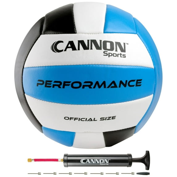 Cannon Sports Official Size Volleyball - Waterproof Soft PU Cover for ...