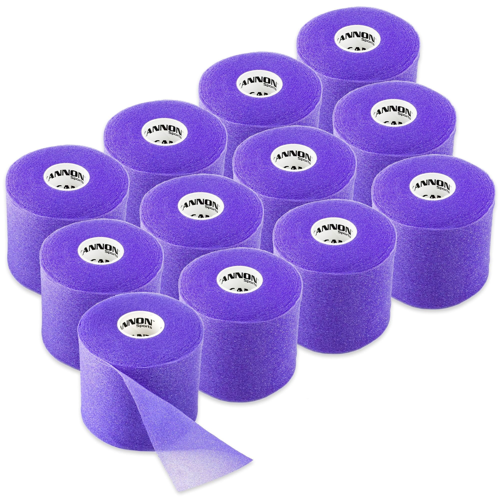 Cannon Sports Pre-Wrap 12-Pack 30 Yards Each Roll Athletic Tape Foam ...