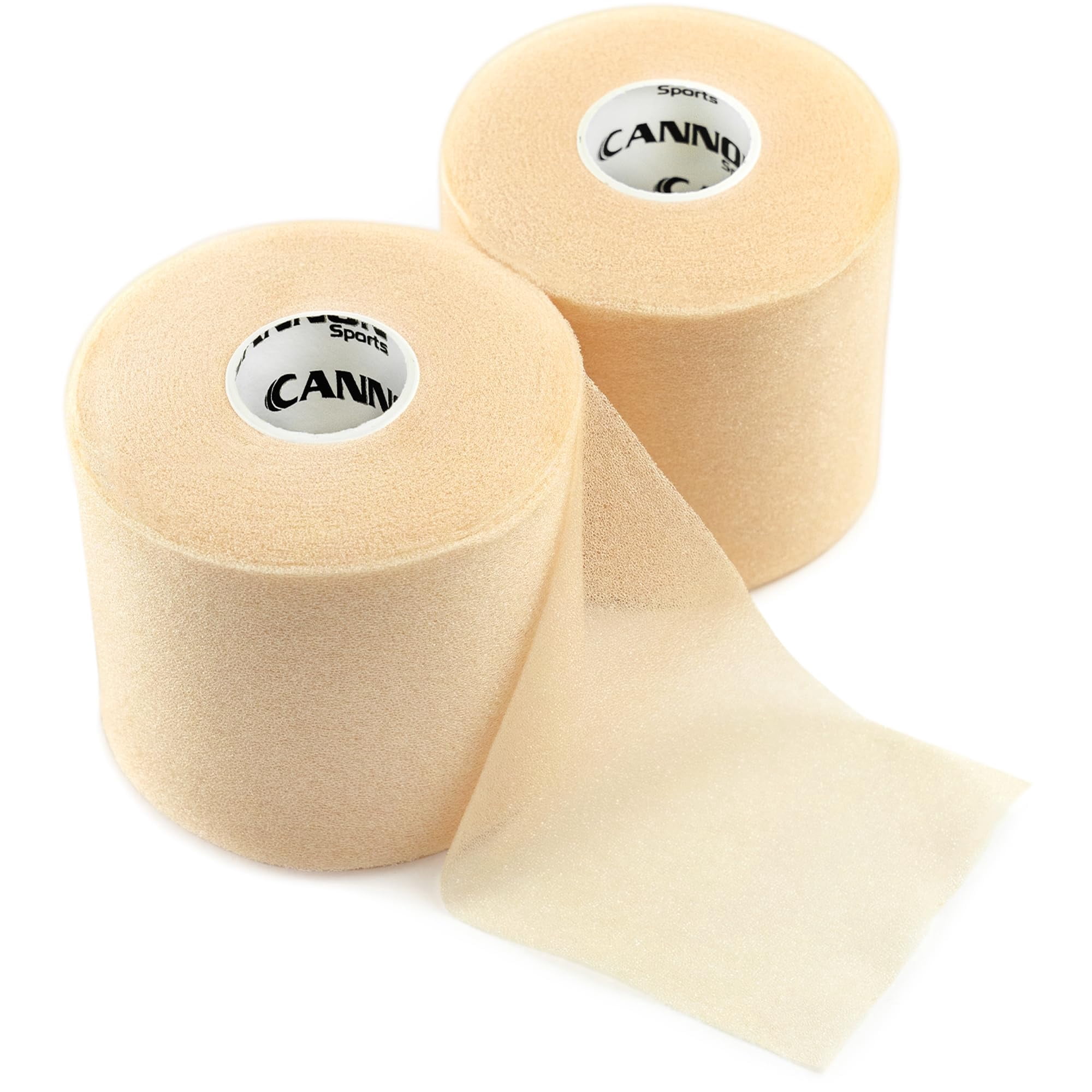 Cannon Sports Pre-Wrap 2-Pack 30 Yards Each Roll Athletic Tape Foam ...