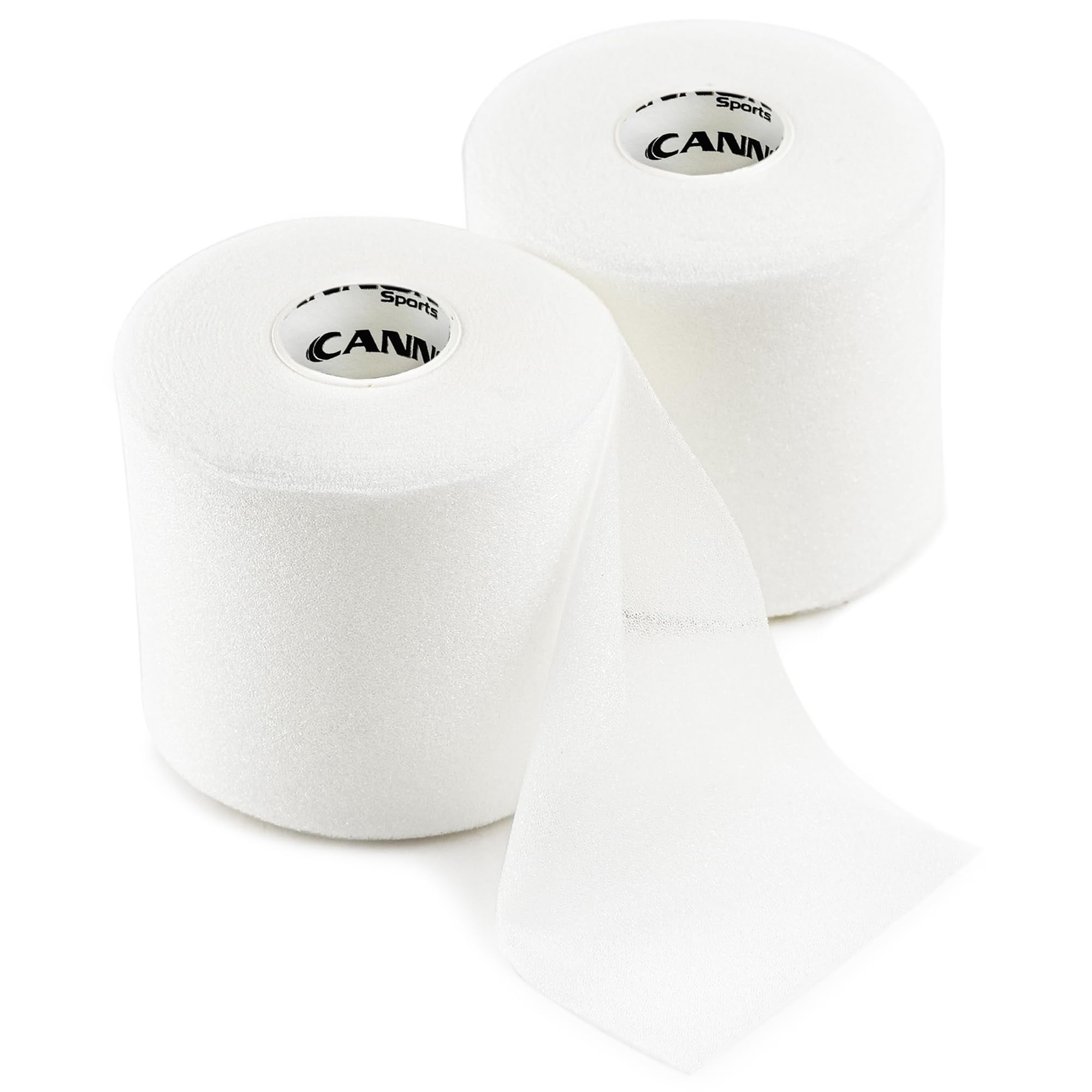 Cannon Sports Pre-Wrap 2-Pack 30 Yards Each Roll Athletic Tape Foam ...