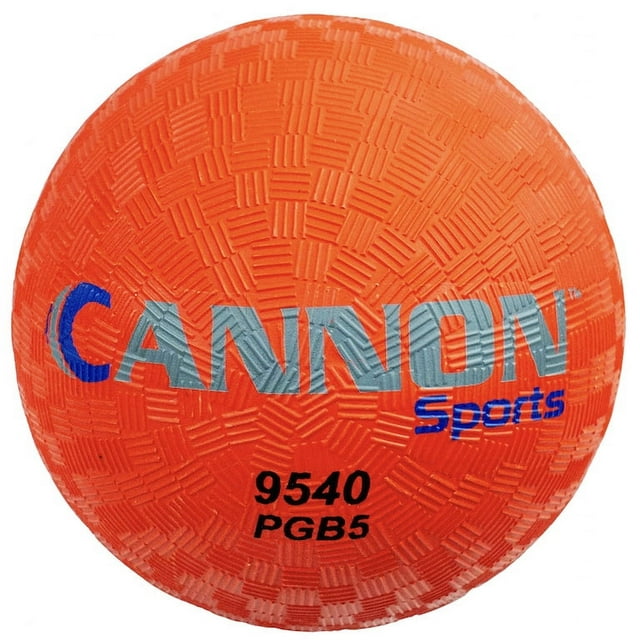 Cannon Sports Red Rubber Playground Ball for 4 Square, Dodgeball ...