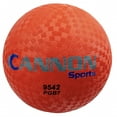 Cannon Sports Red Rubber Playground Ball for 4 Square, Dodgeball ...