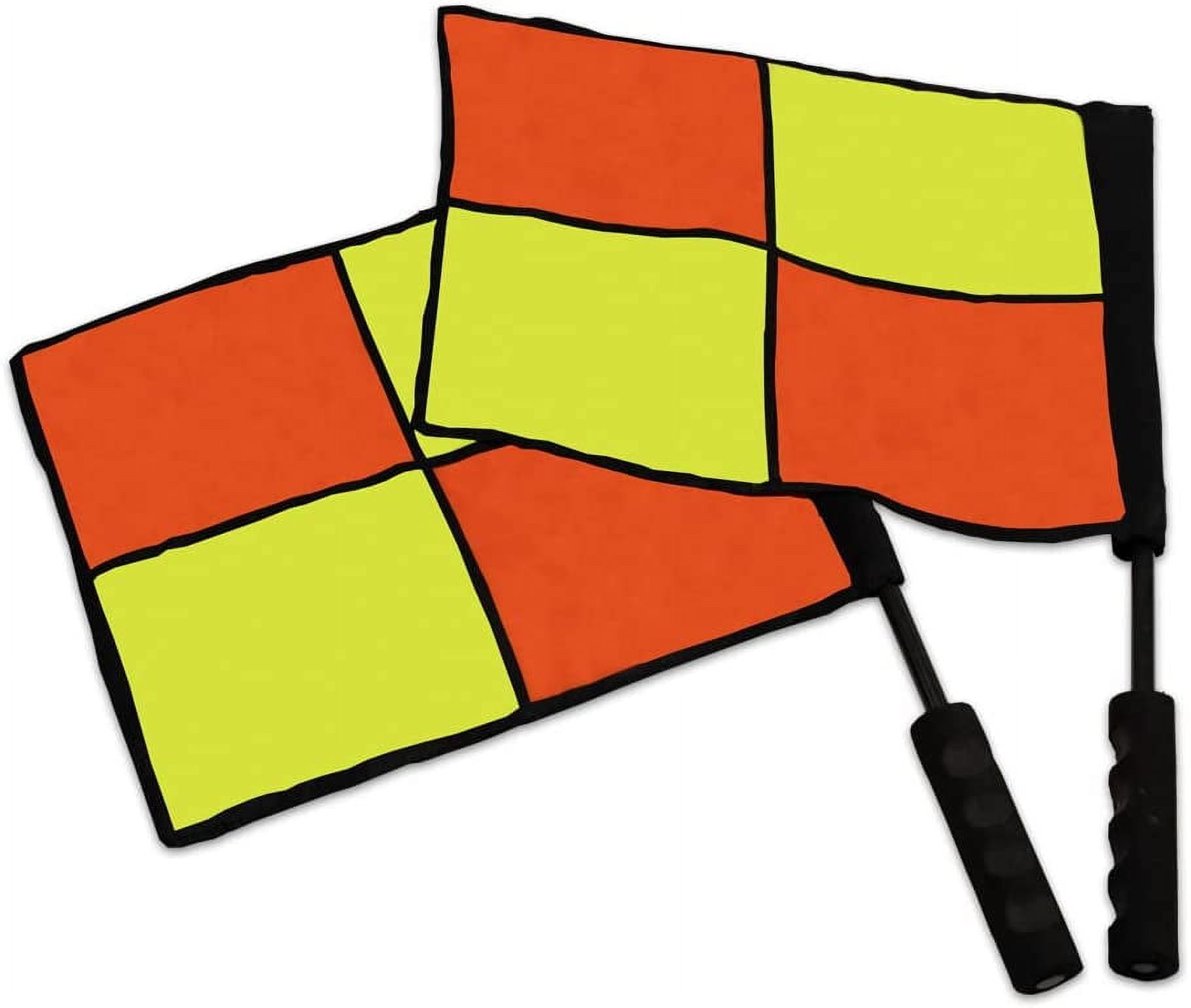 Cannon Sports Referee Linesmen Flags For Soccer And Rugby - Walmart.com