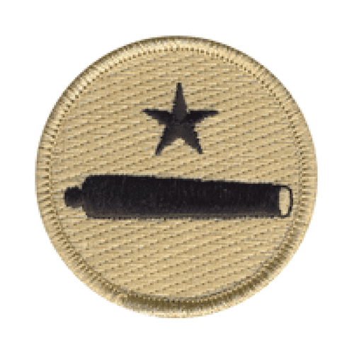 Cannon Star Scout Patrol Patch (Sew-on) - ClassB - Walmart.com