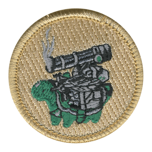 Cannon Turtle Scout Patrol Patch (Sew-on) - ClassB - Walmart.com