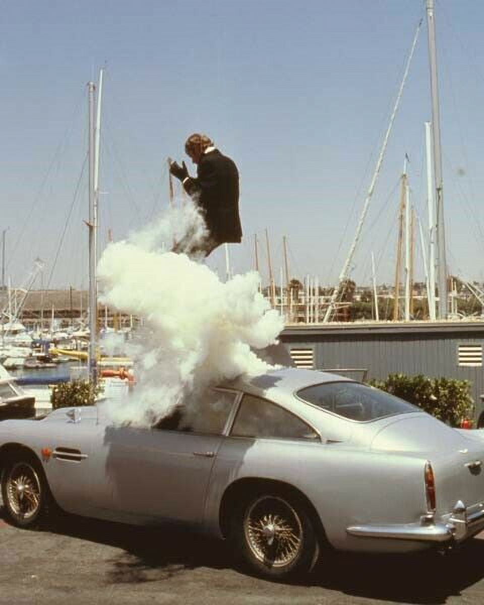 Cannonball Run 1981 Roger Moore Aston Martin ejector seat scene 8x10 ...