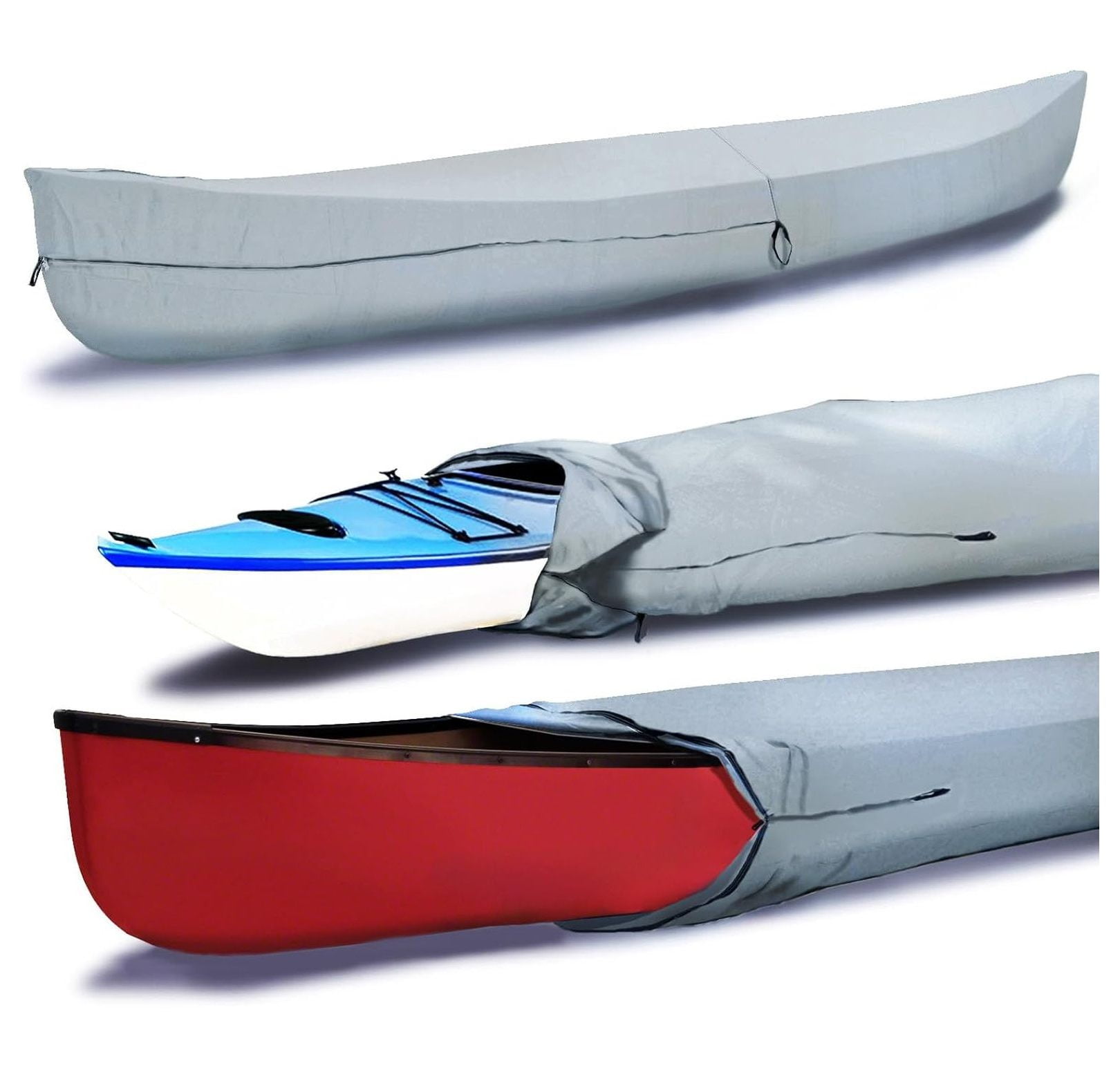 Canoe Cover Kayak Cover; Waterproof UV Resistant Marine Grade Polyester ...