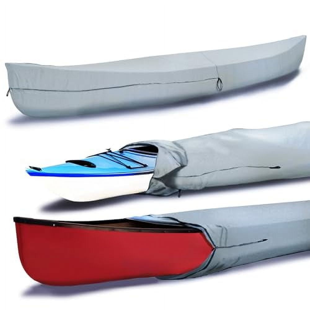 Canoe Cover Kayak Cover; Waterproof UV Resistant Marine Grade Polyester ...