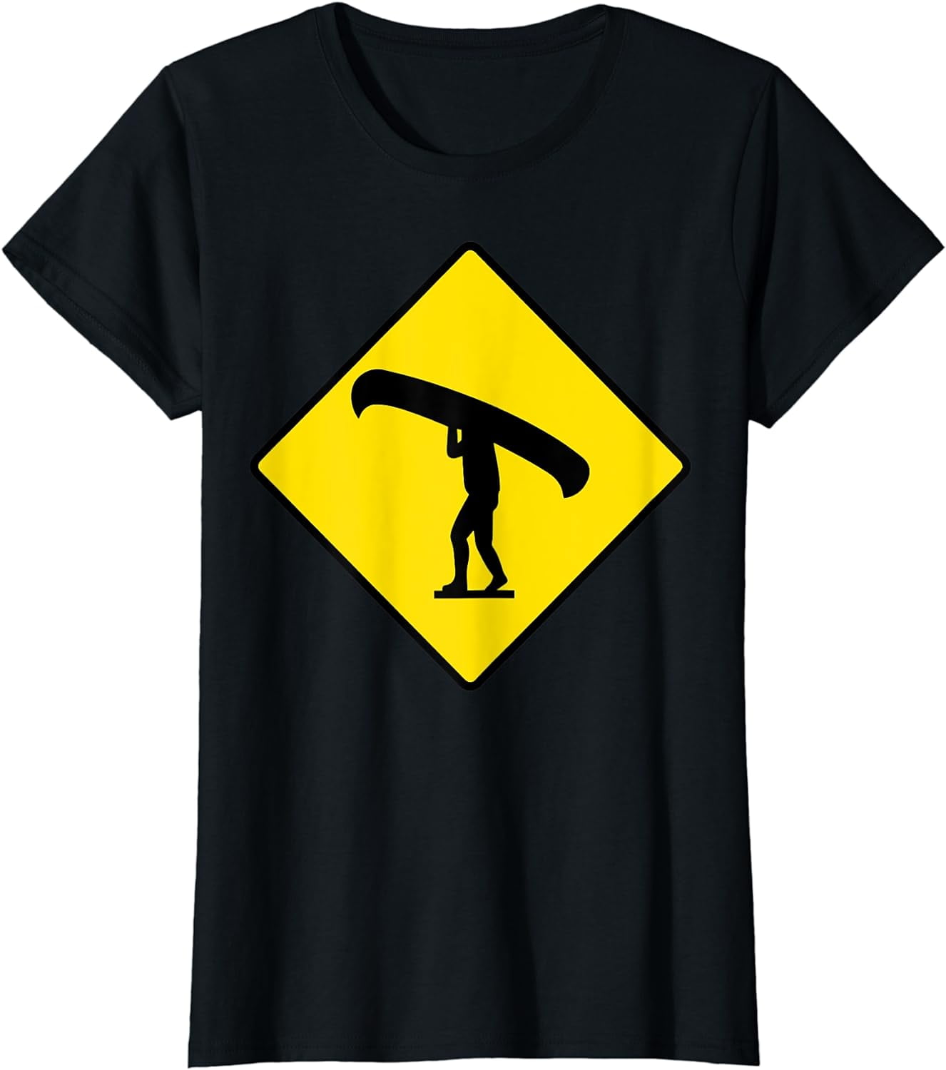 Canoe Portage Symbol Classic T-Shirt, Summer Time Shirt T-Shirt ...