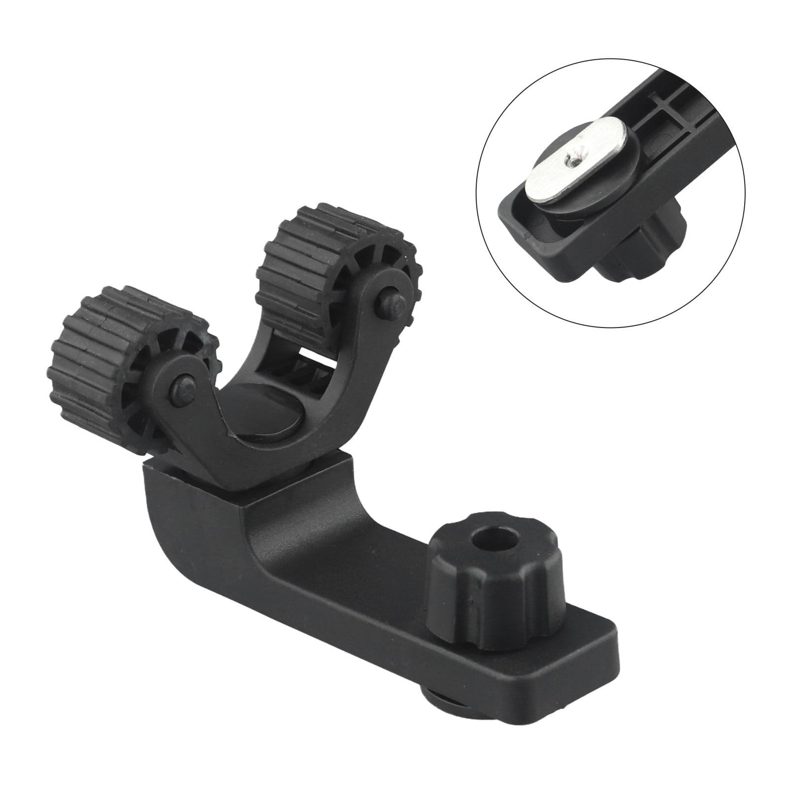 Canoe paddle holder guide rail bracket rod rubber boat fishing boat ...