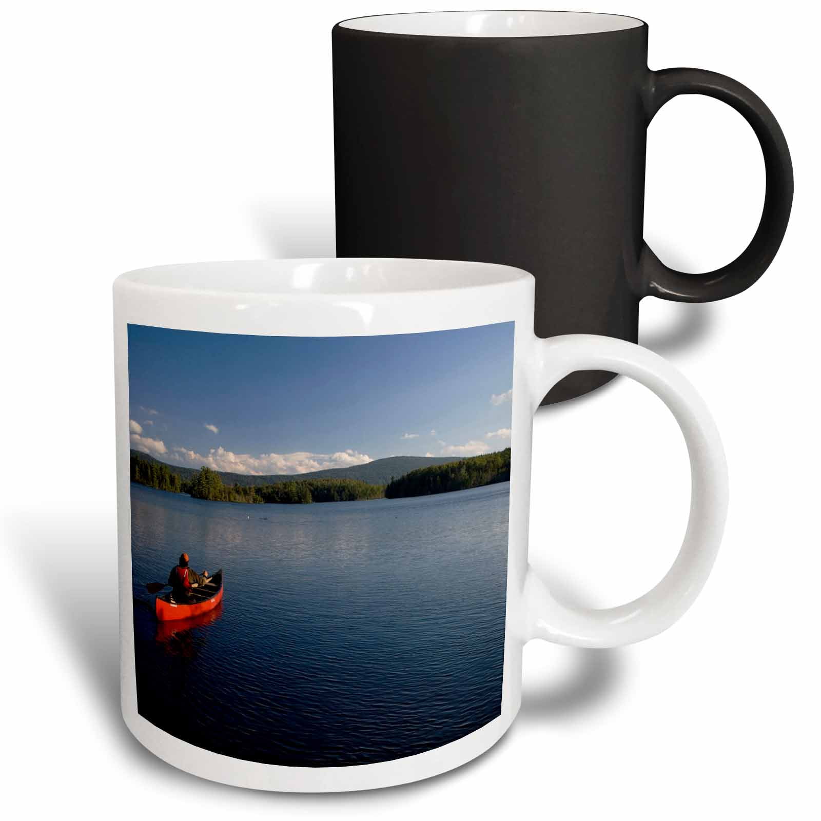 Canoeing, Prong Pond, Moosehead Lake, Maine - US20 JMO1048 - Jerry and ...