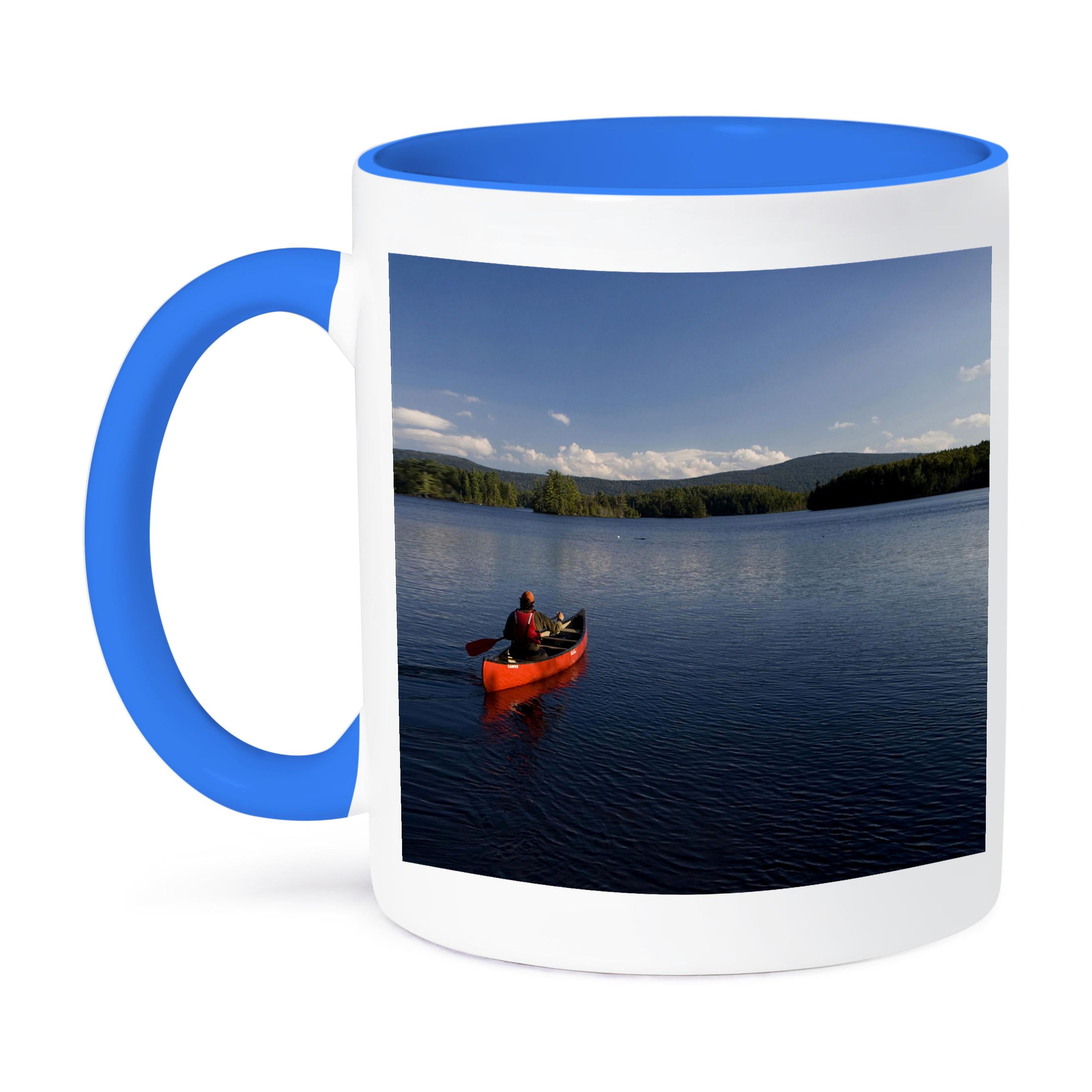 Canoeing, Prong Pond, Moosehead Lake, Maine - Us20 Jmo1048 - Jerry And ...