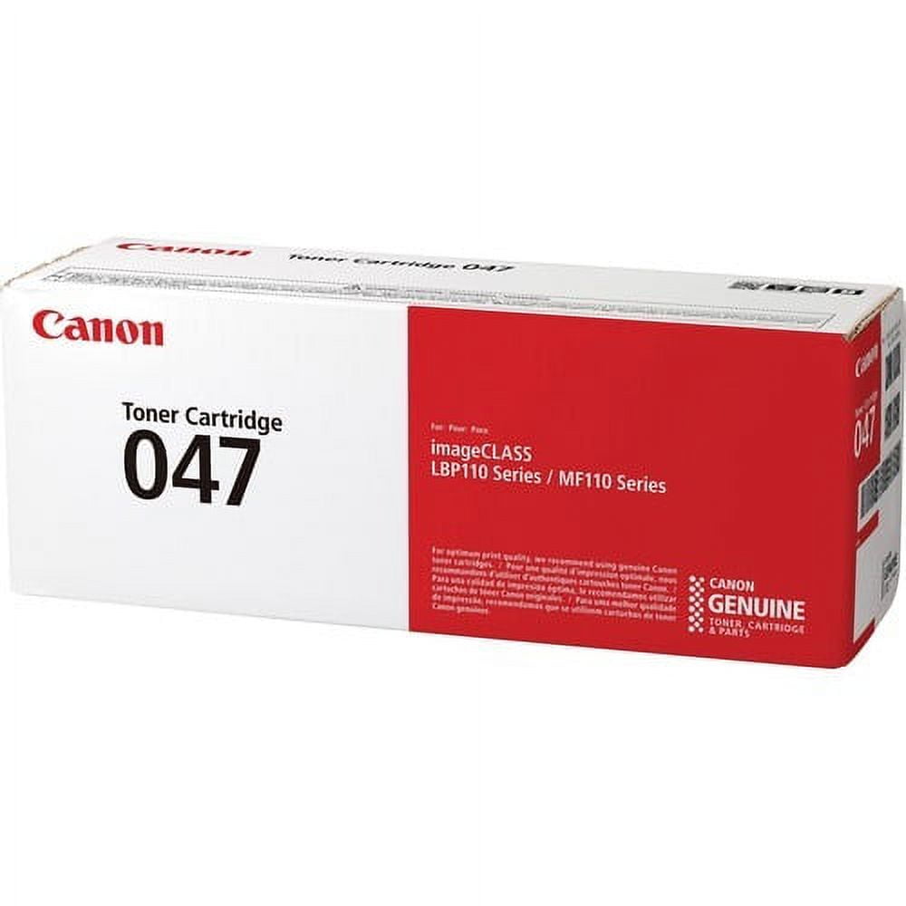 Canon 047 Original Toner Cartridge - Black Laser - 1600 Pages - 1 Each ...