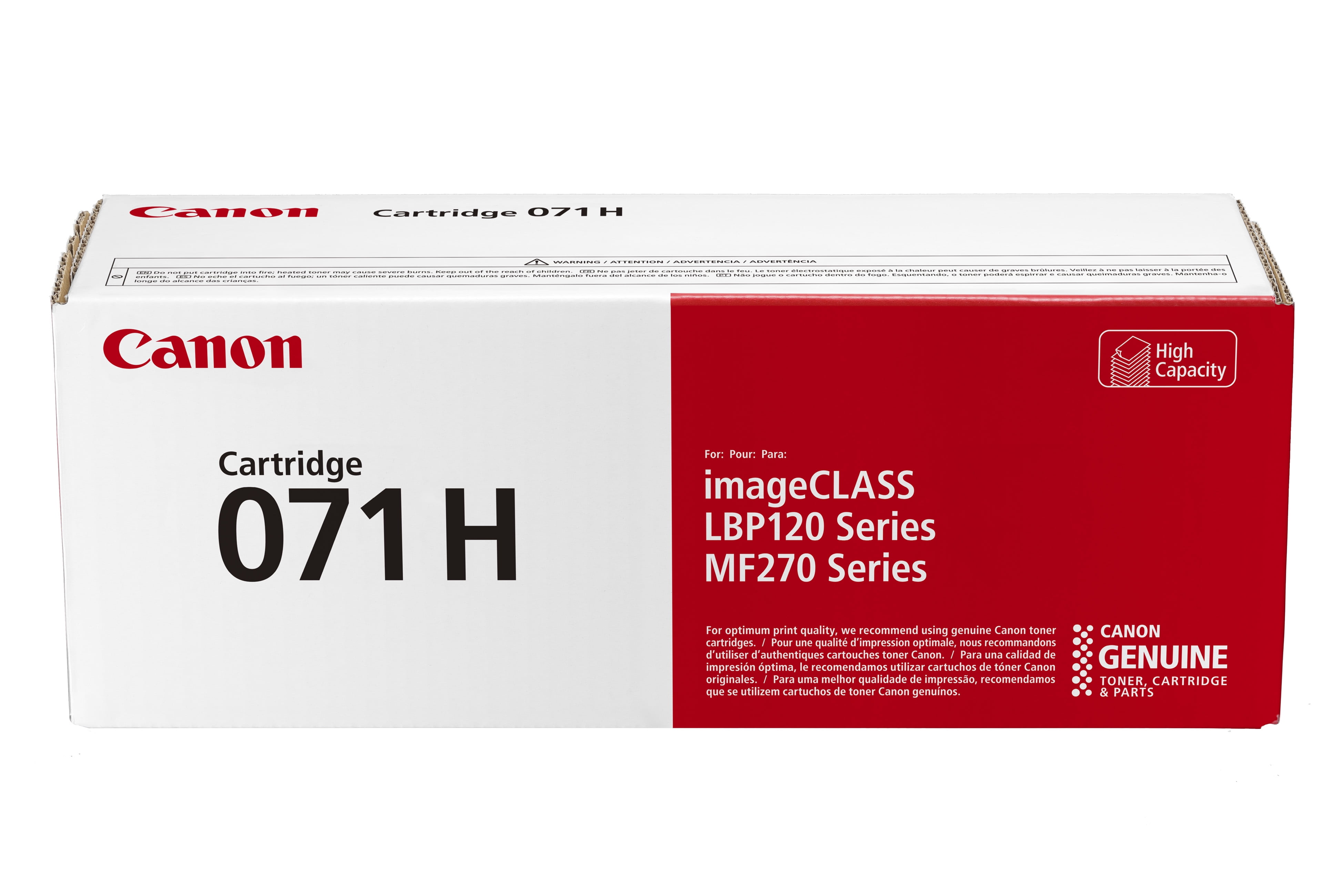 Canon 071 Black Toner Cartridge, High Capacity - Walmart.com