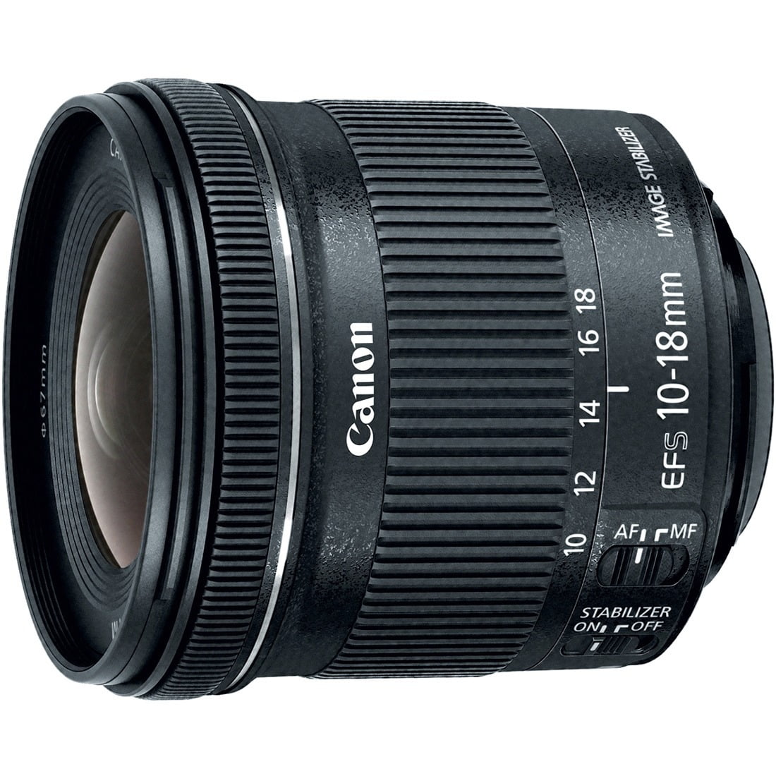 Canon, 10 mm to 18 mm, f/5.6, Ultra Wide Angle Zoom Lens for Canon EF ...