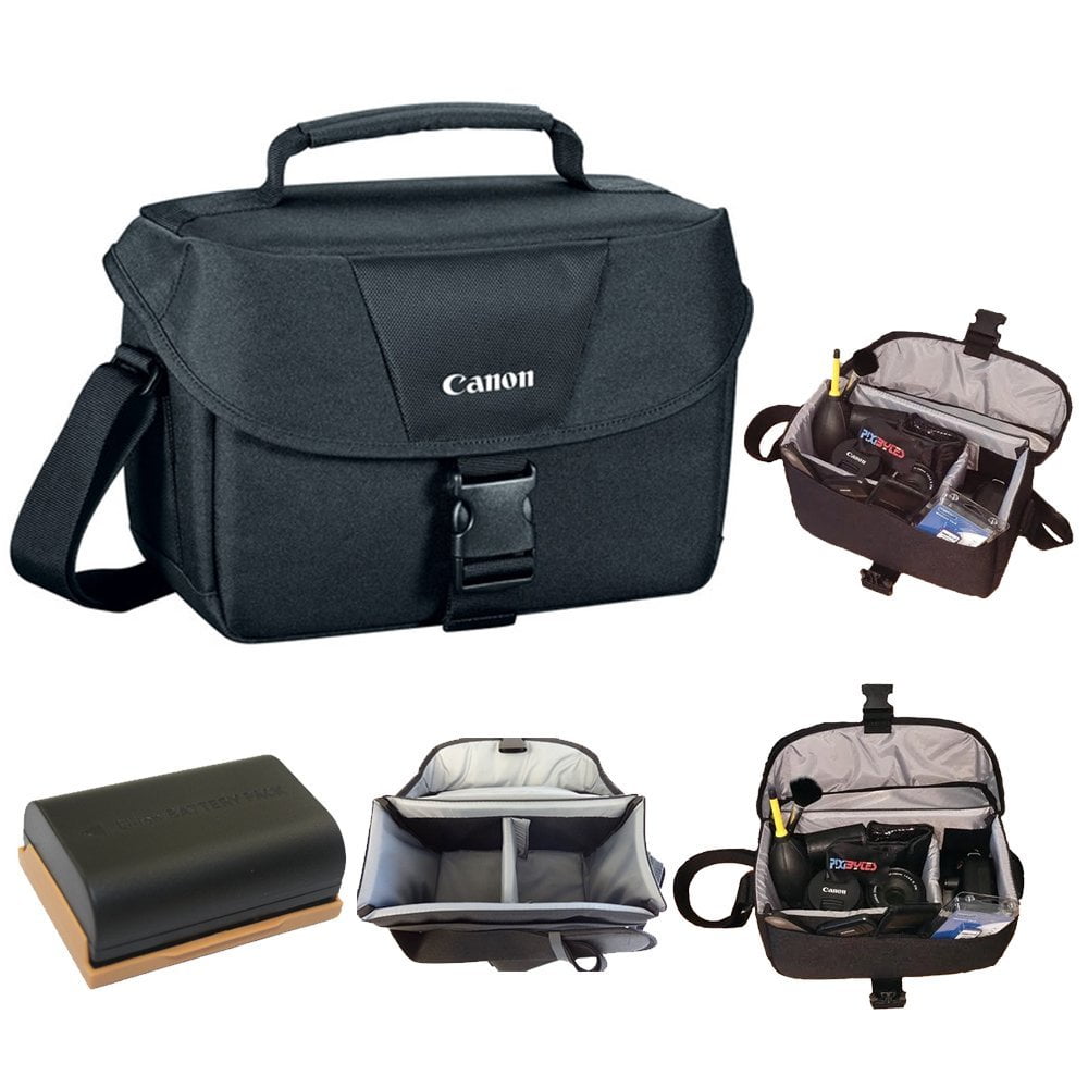 Canon 100ES Soft Padded Compact Multi Compartment SLR Digital Camera ...