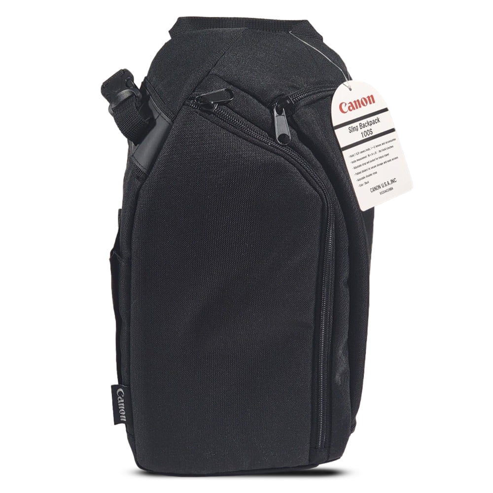 Canon 100S Sling Camera Backpack (Black) 9320A029BA - Walmart.com