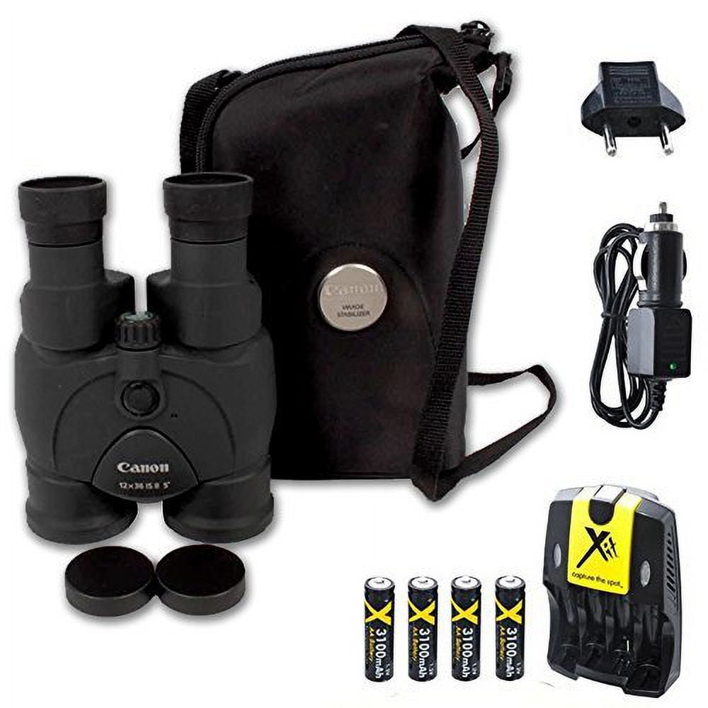 Canon 12x36 Image Stabilization II Binoculars w/Case, Neck Strap ...