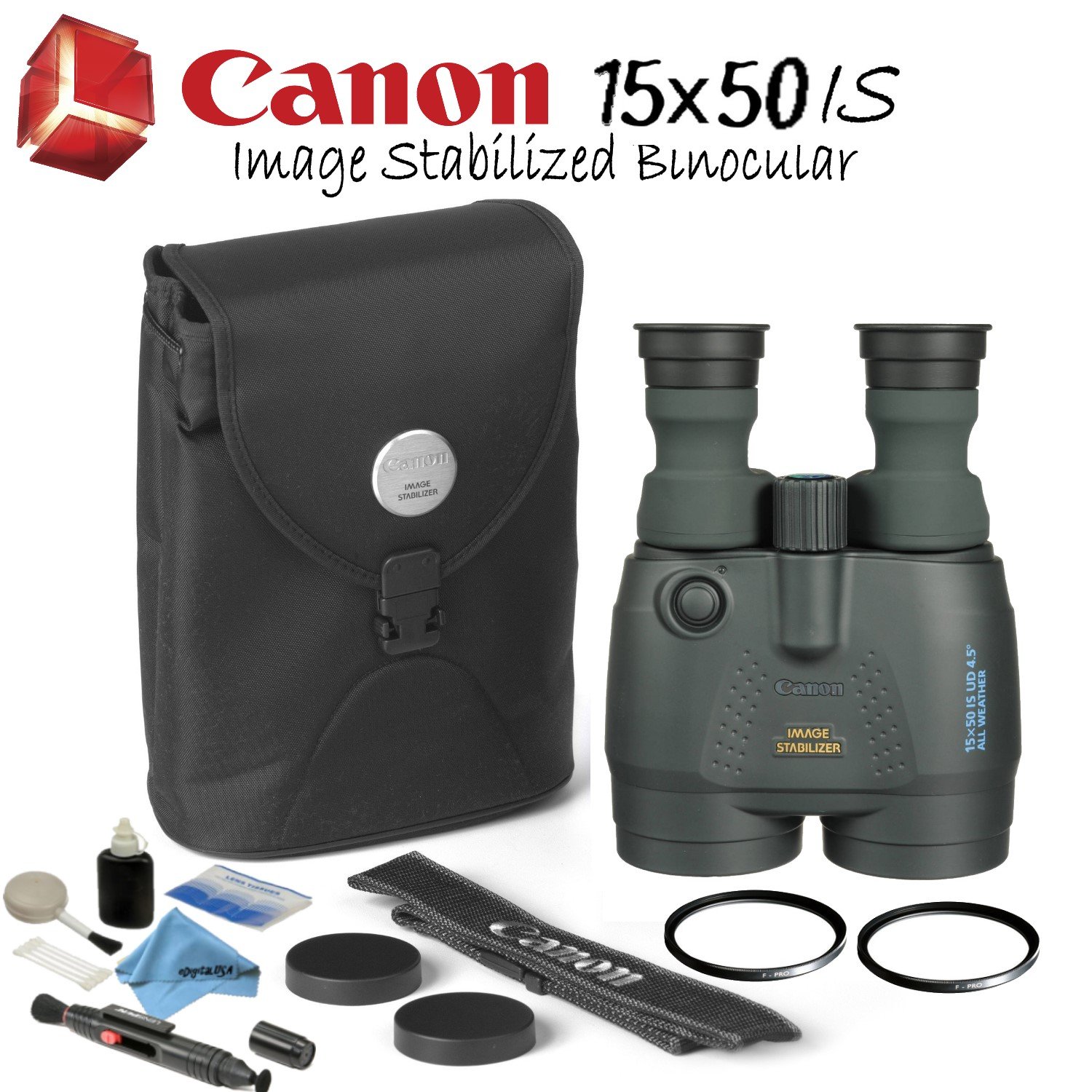 Canon 12x36 IS III Image Stabilized Binocular - Walmart.com