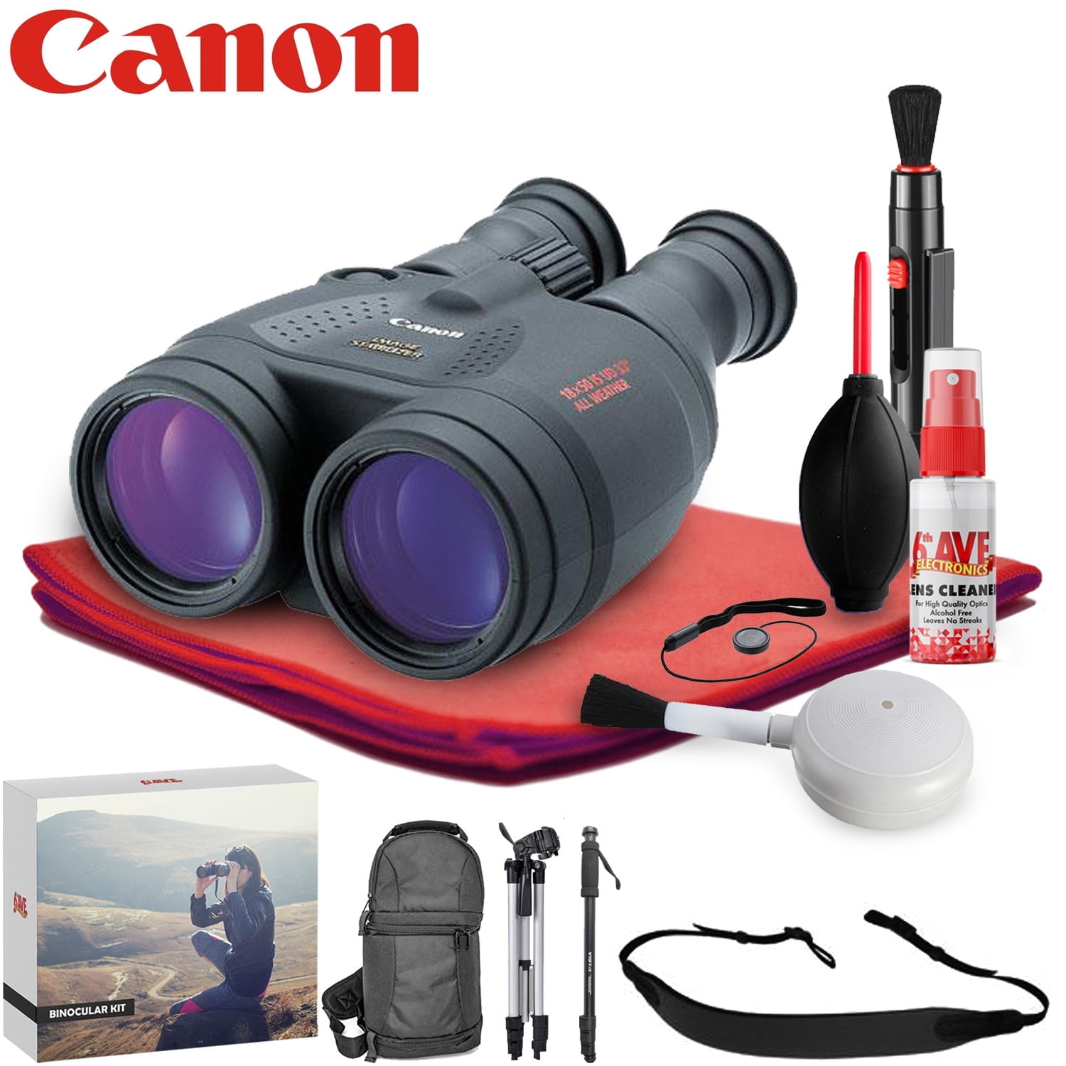 Canon 18x50 IS Image Stabilized Binocular - Exclusive Outdoors ...