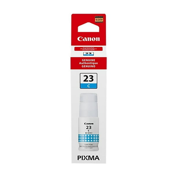 Canon 23 Cyan Standard Yield Ink Bottle (4670C001) - Walmart Business ...
