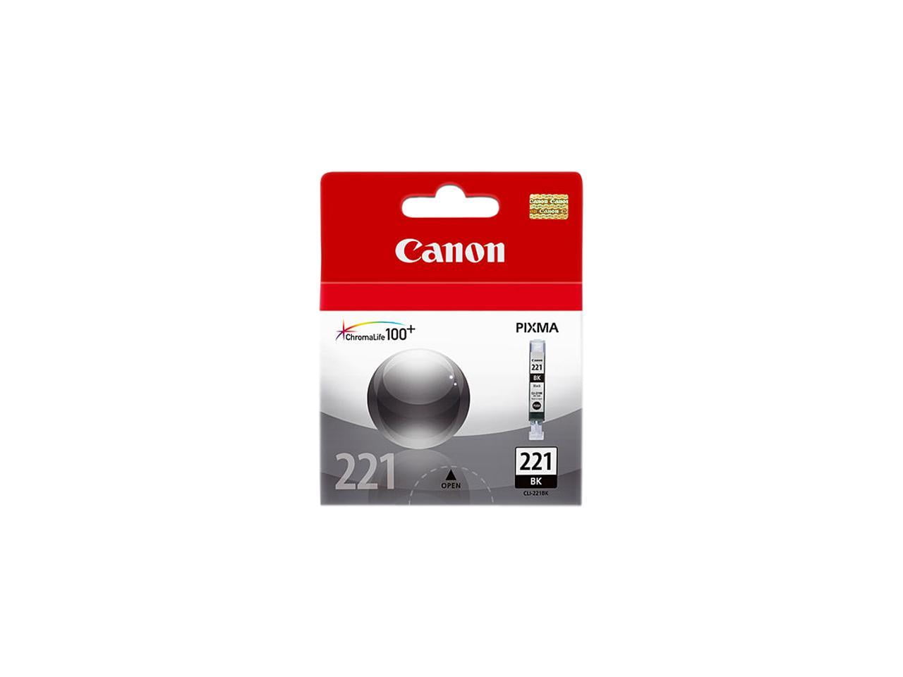 Canon PIXMA CLI-221 Black Ink Cartridge - Compatible with iP3600, MP990 ...