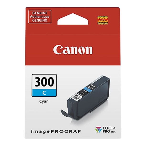 Canon 300 C Cyan Standard Yield Ink Cartridge (4194C002) - Walmart ...