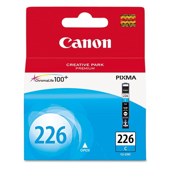 Canon CLI-226 Genuine Ink Tank-Cyan, High Quality, ChromaLife100 ...