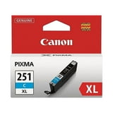 Canon (6449B001) Cyan Ink Cartridge, High Yield - Walmart.com