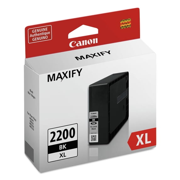 Canon 9255B001 (PGI-2200XL) High-Yield Ink, Black - Walmart.com