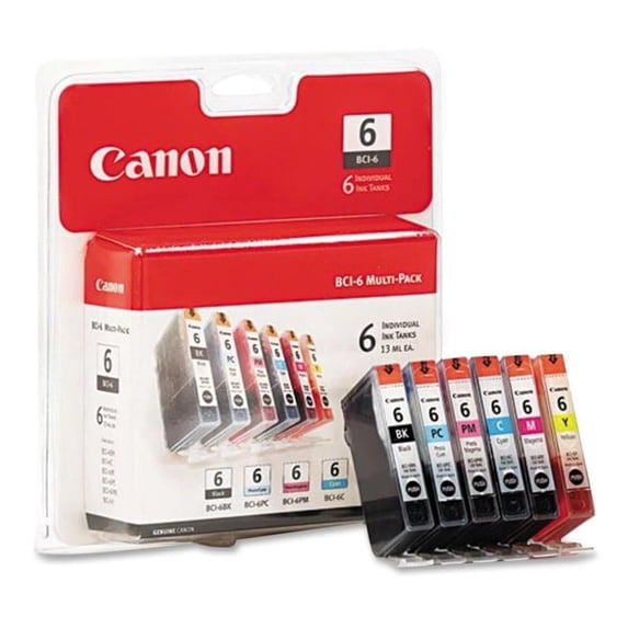 Canon BCI-6 Ink Genuine Cartridge Combo Pack – Black/Cyan/Magenta ...