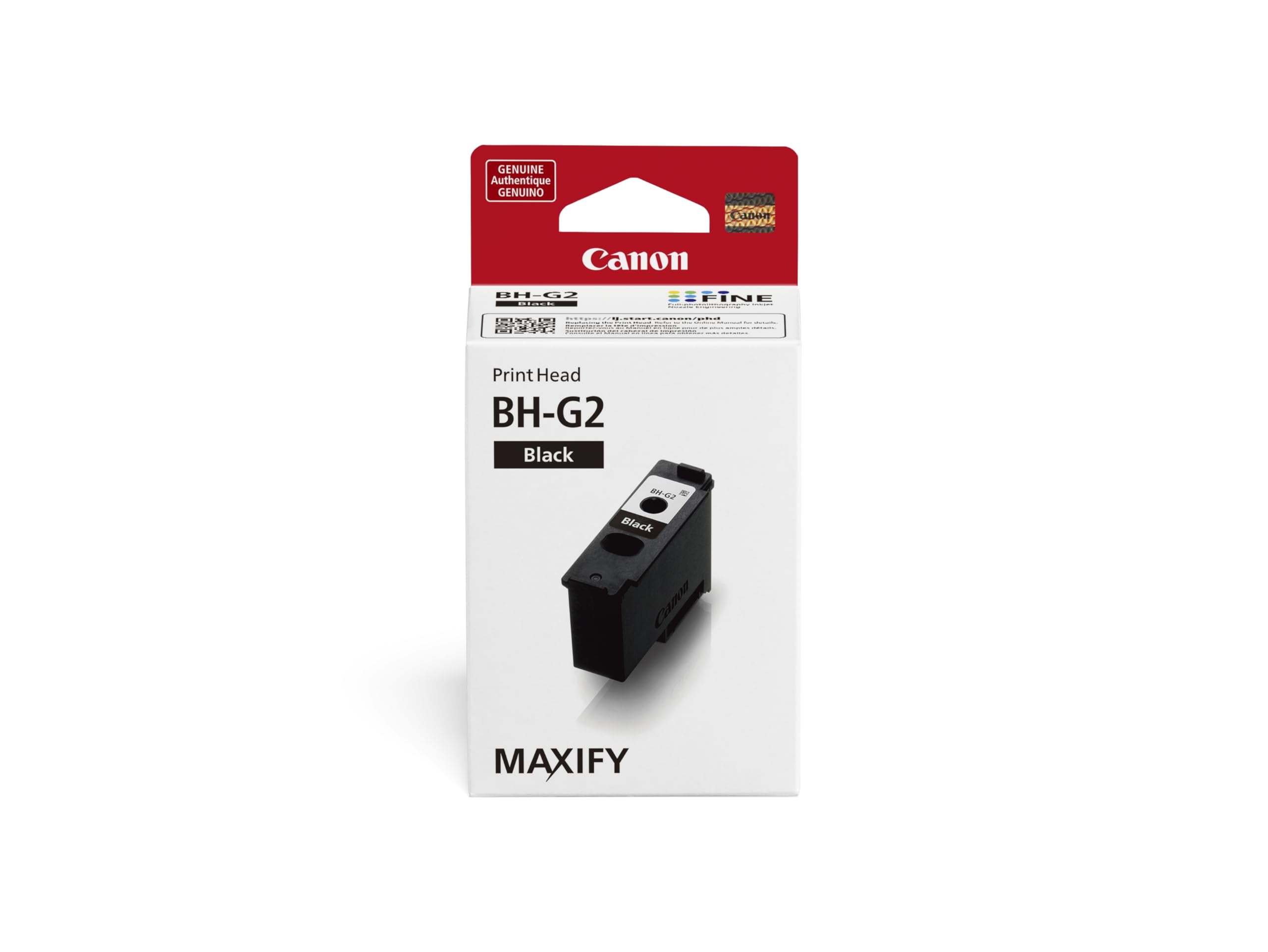 Canon BH-G2 Original Inkjet Printhead - Black Pack (6160c002) - Walmart.com