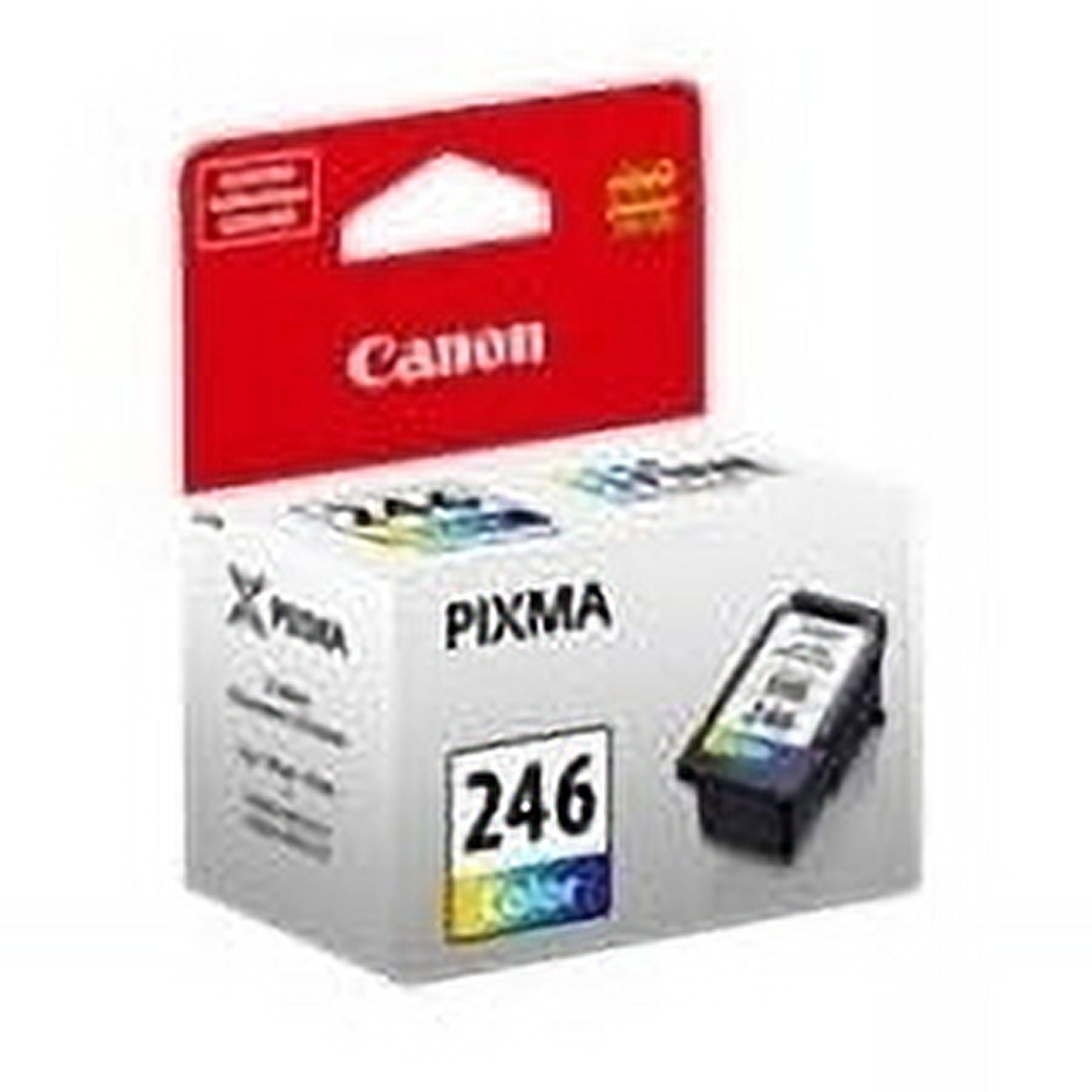 Canon CL-246 Color Ink Cartridge, Model 8281B001, 180 Page Yield, PIXMA ...