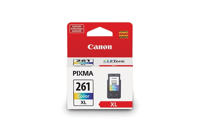 Canon CL-261 XL High Capacity Color Ink Cartridge for Vibrant Photos ...