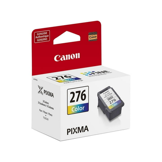 Canon CL-276 Tri-color Inkjet Printer Ink Cartridge for PIXMA TS3520 ...
