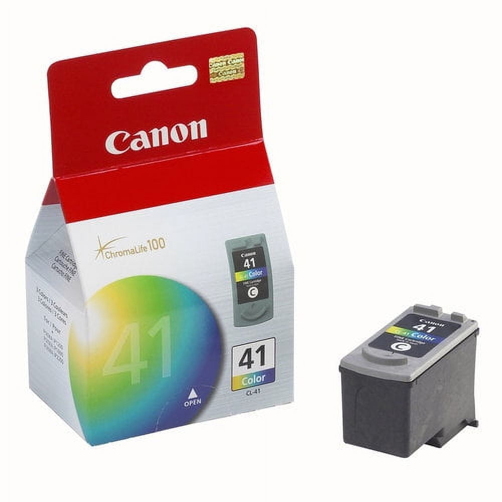 Canon PIXMA CL-41 Tri-Color Inkjet Print Cartridge for Beautiful Photos ...