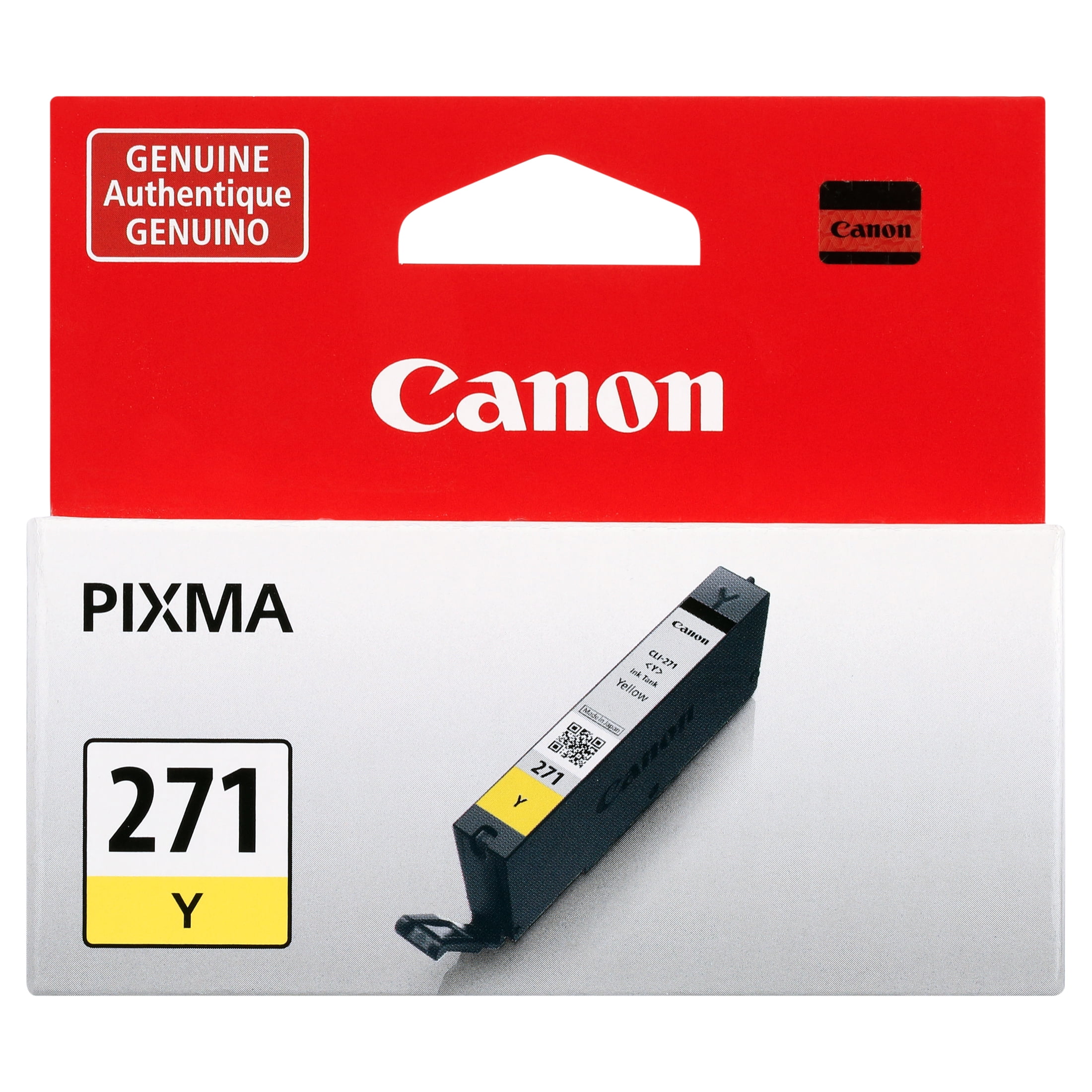 Canon 0393C001AA CLI-271 Yellow Ink Tank - Walmart Business Supplies