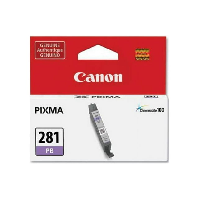 Canon CLI-281 Standard Yield Photo Blue Ink Cartridge for TS6220 ...