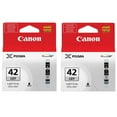 Canon CLI-42 Light Gray Ink Cartridge, 2-Pack - Walmart.com