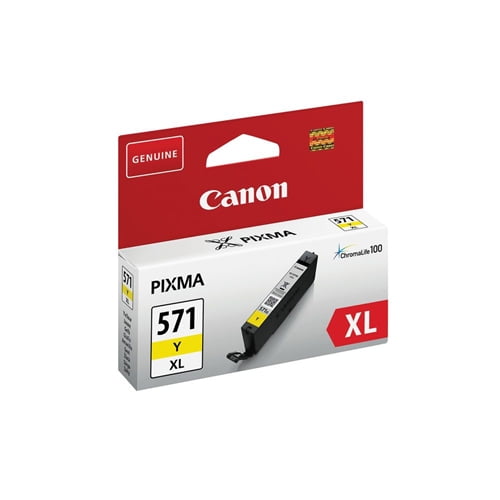 Canon CLI-571XL Ink Cartridge High Yield Yellow 0334C001 - Walmart.com